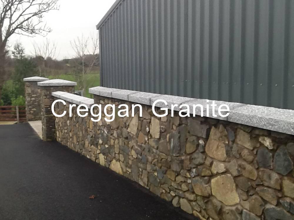 Wall coping / Pier Caps - Creggan Granite Ireland - Creggan Granite ...